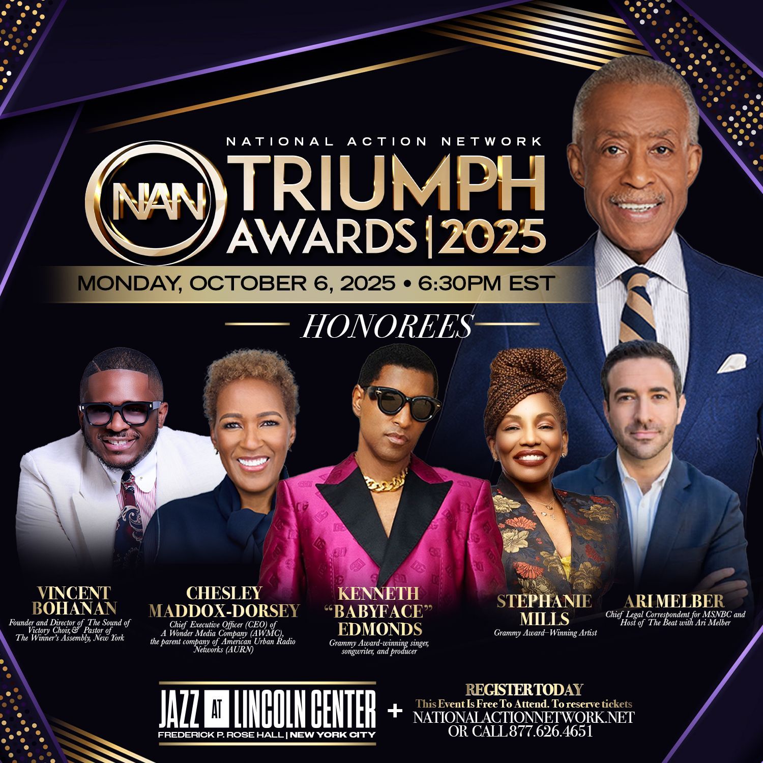 National Action Network’s Triumph Awards 2025